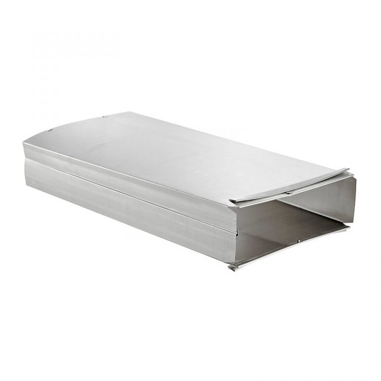 Aluminum Rectangular Wall Stack Duct 3 1/4 inch x 10 inch - Item #101L