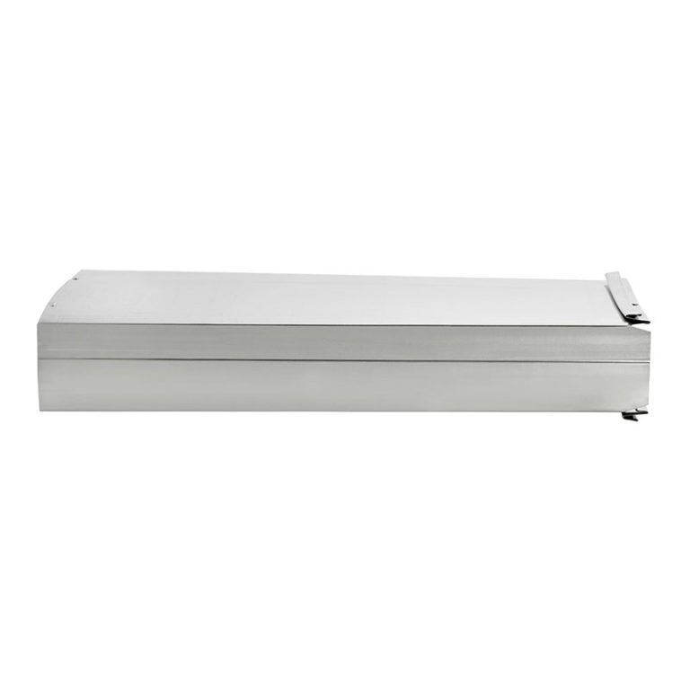 Aluminum Rectangular Wall Stack Duct 3 1/4 inch x 10 inch - Item #101L