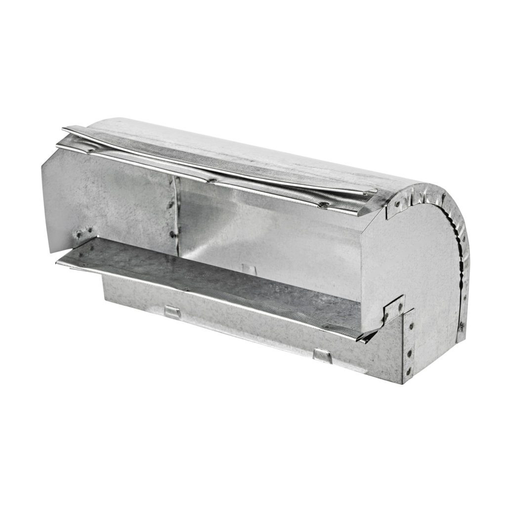 Galvanized Steel Short Way 90 Degree Rectangular Elbow 3 1/4 inch x 10 ...