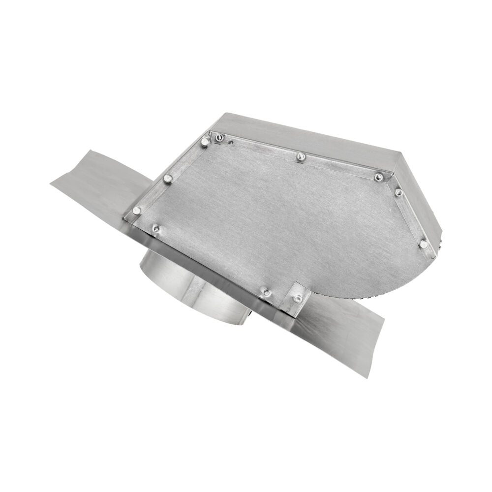 Bath Fan Vent - Aluminum Roof Exhaust Vent - Screen #109R