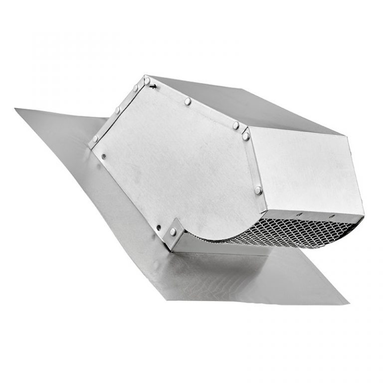 6" White Plastic Air Intake Louver Vent - Item #606W