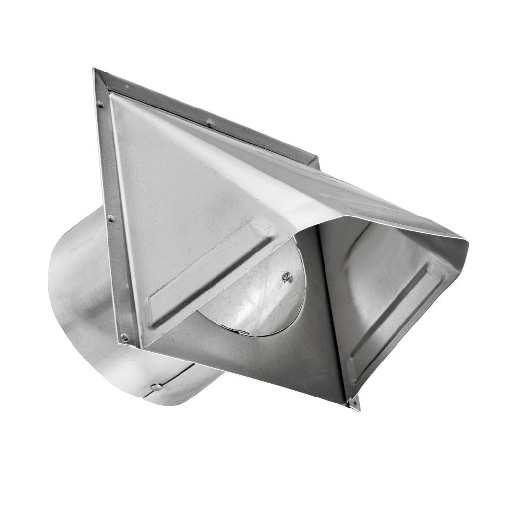 8 inch Aluminum Exhaust Wall Hood Vent - Item #348 | Lambro Industries