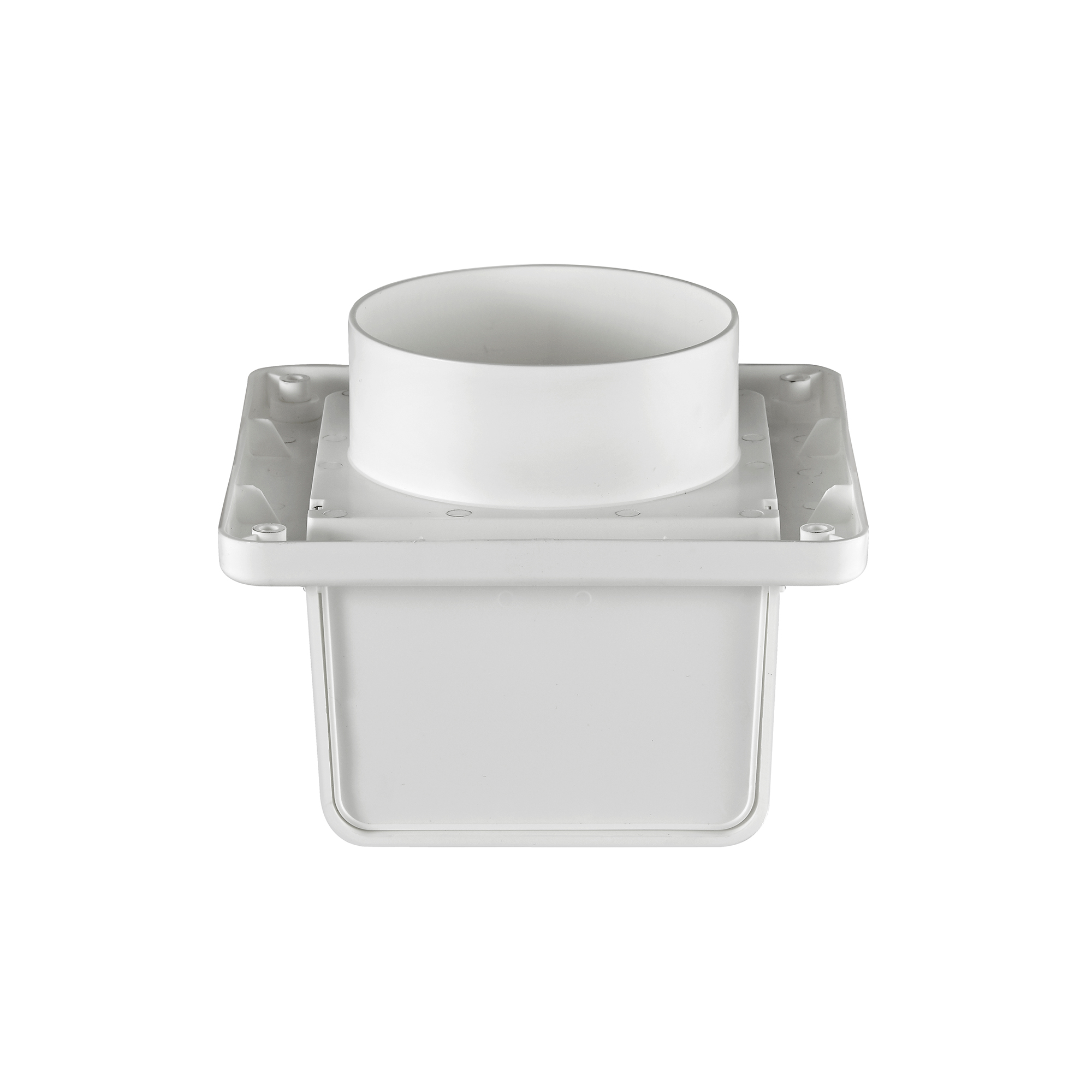 4 inch White Plastic Soffit Exhaust Vent - Item #143W | Lambro Industries