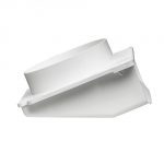 4" White Plastic Under Eave Vent - Item #143W | Lambro Industries