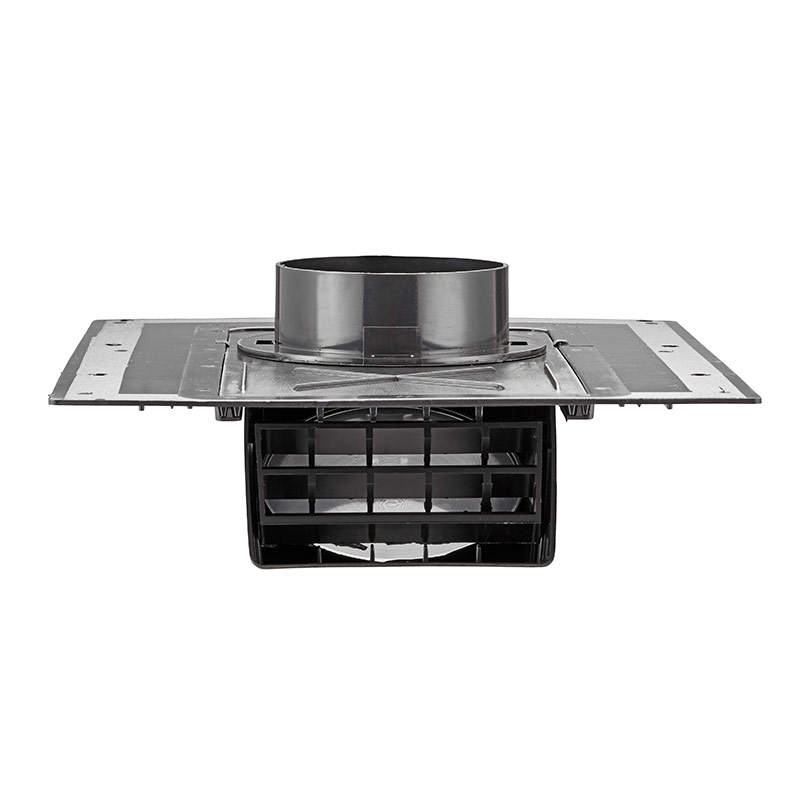3" or 4" Black Plastic Roof Cap - Item #3540
