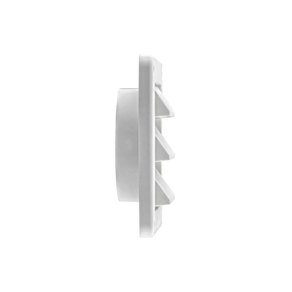 Intake Vent - 4 inch White Plastic Fresh Air Vent #604W
