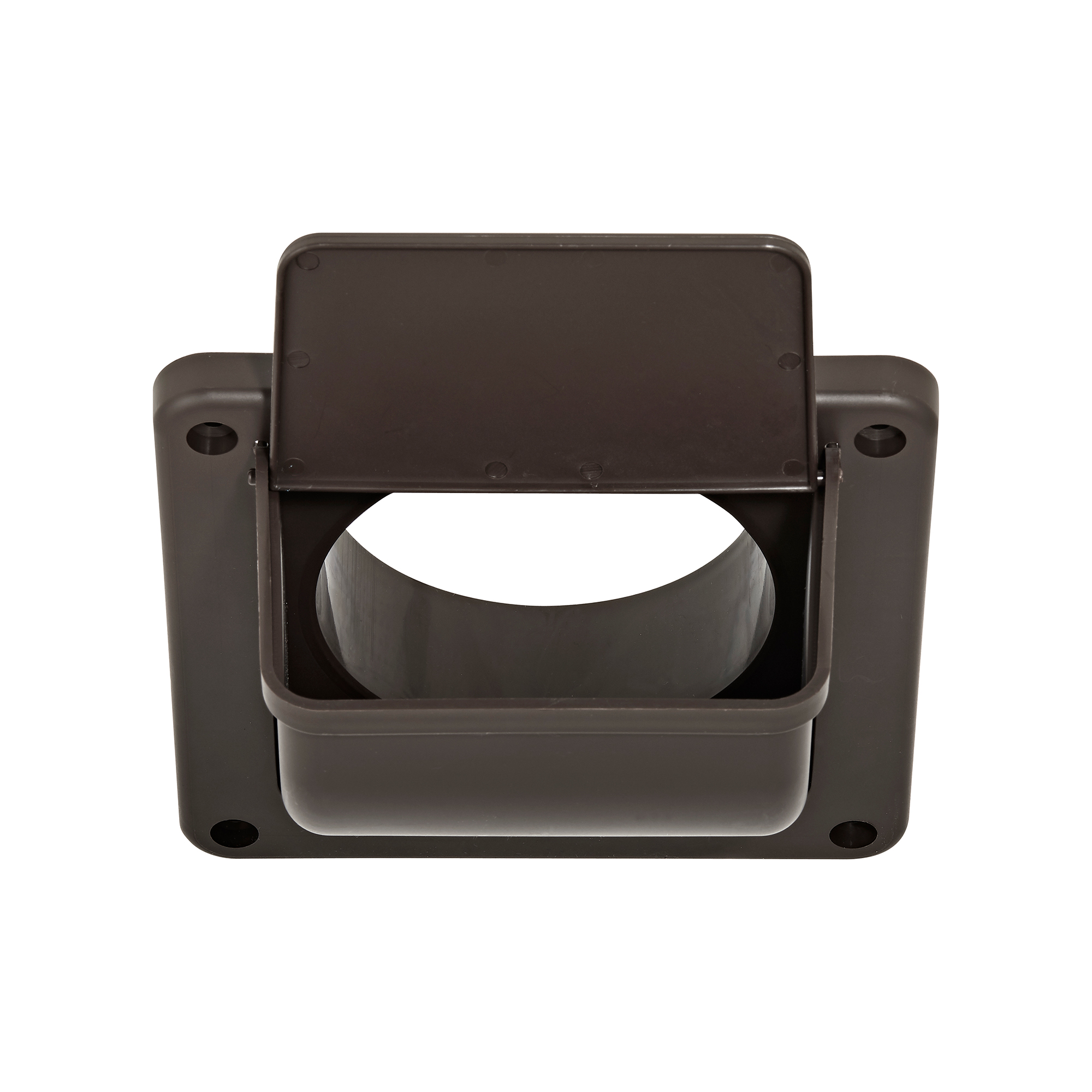 Dryer Vent - 4 inch Exhaust Soffit Vent - Damper #143B