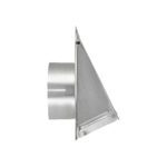 8 inch Aluminum Exhaust Wall Hood Vent - Item #348