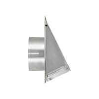 8 inch Aluminum Exhaust Wall Hood Vent - Item #348