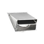 8 inch Aluminum Exhaust Wall Hood Vent - Item #348