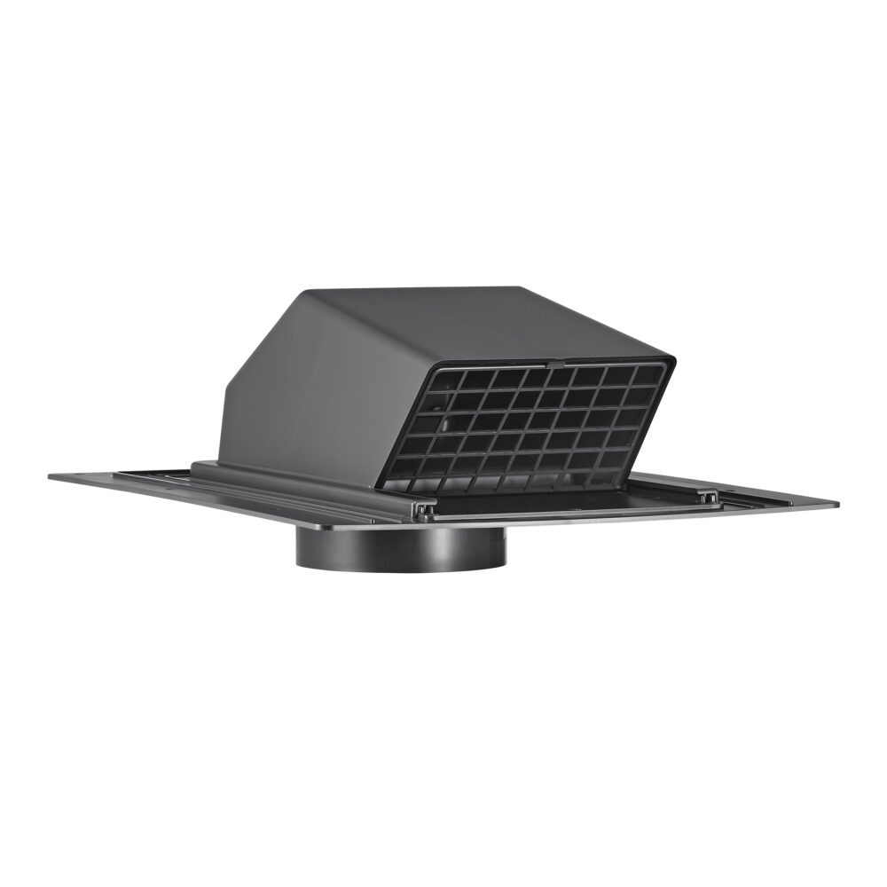 4 inch Black ABS Plastic Exhaust Roof Vent - Item #354R (Replacement ...