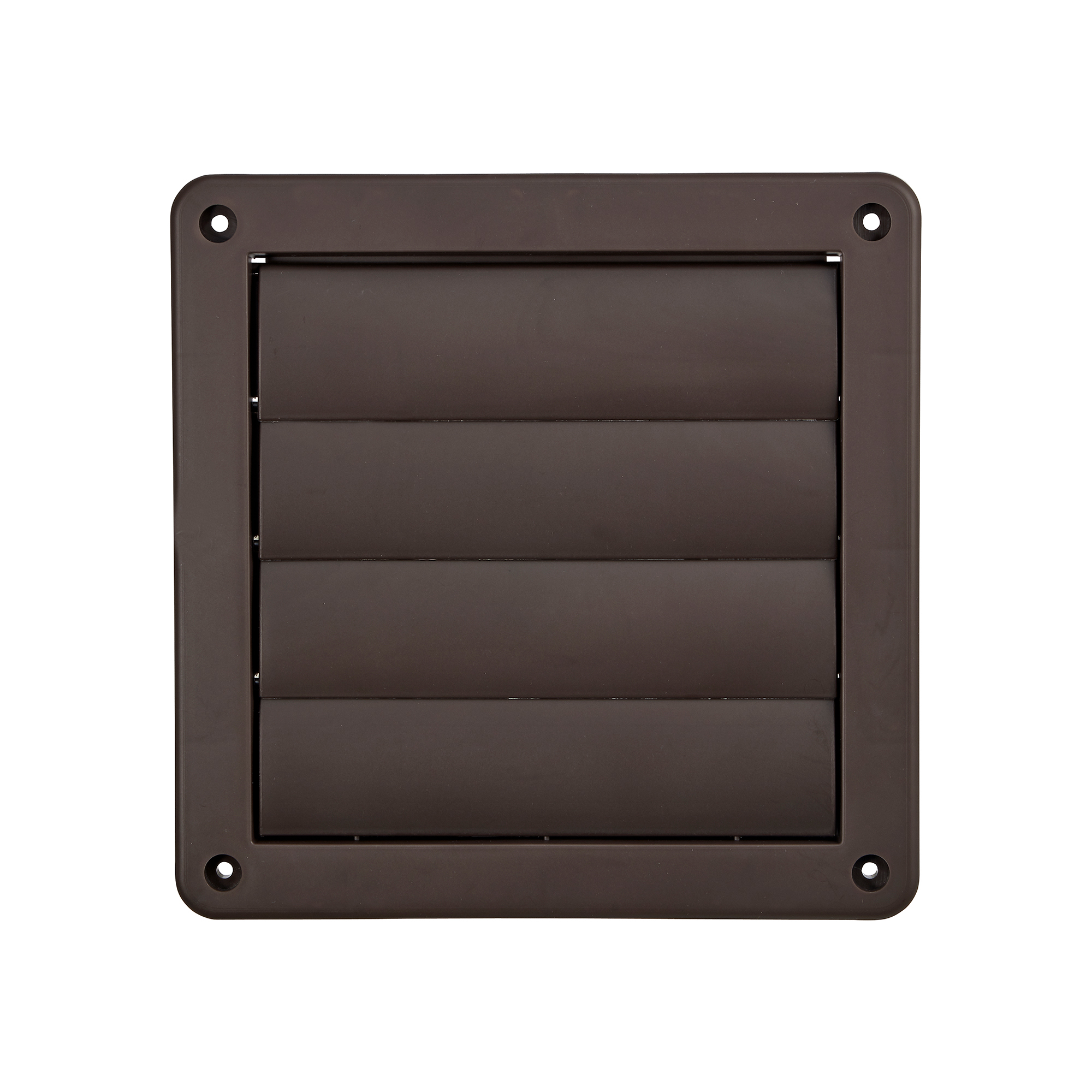 Bath Fan Vent - 4 inch Wall Exhaust Louvered Vent #361B