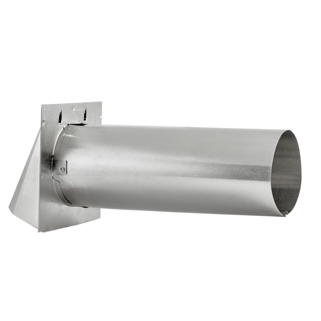 Bath Fan Vent - 3 inch Aluminum Wall Exhaust Hood Vent #543