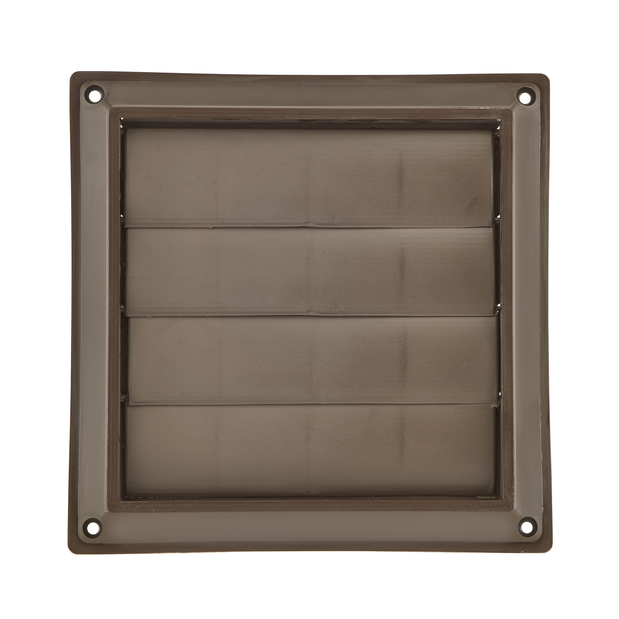 6" Brown Plastic Louvered Vent - Item #361B | Lambro Industries