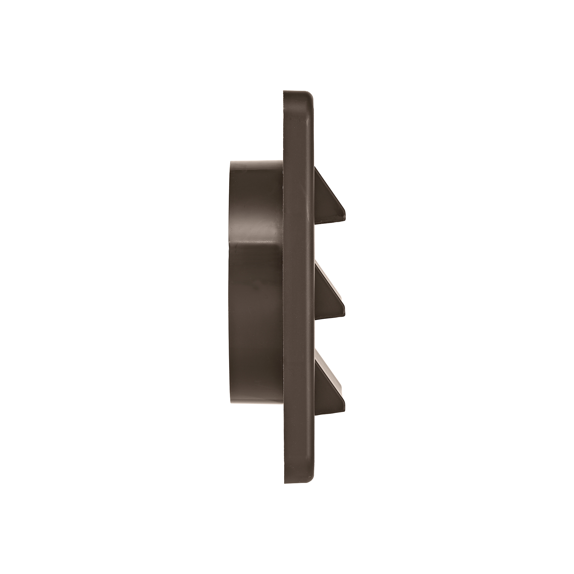 Intake Vent - 4 inch Brown Plastic Fresh Air Vent #604B