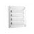 Intake Vent - 6 inch White Plastic Fresh Air Intake Vent #606W