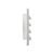 Intake Vent - 6 inch White Plastic Fresh Air Intake Vent #606W