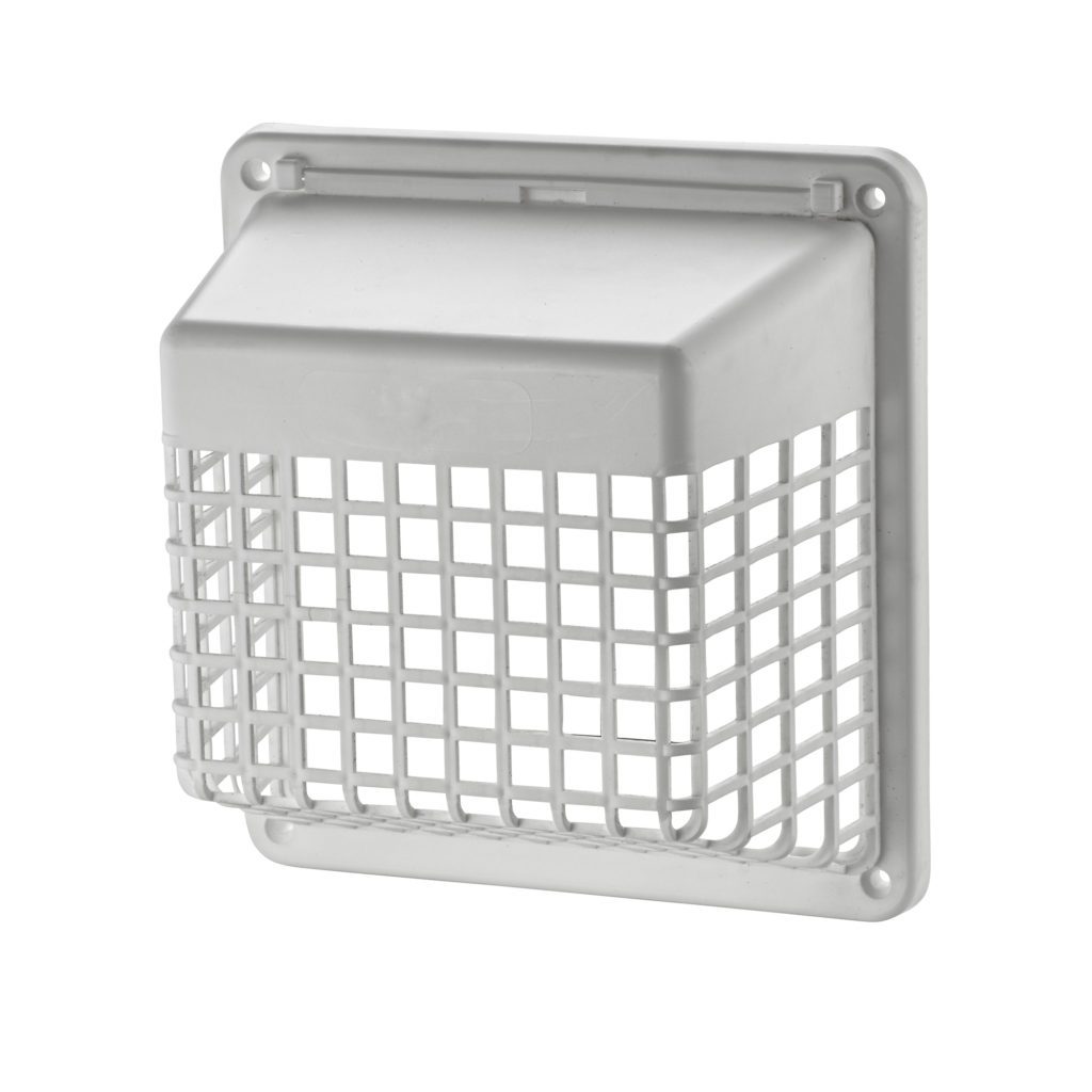 White Plastic Universal Hinged Vent Guard - Item #1491WG | Lambro ...