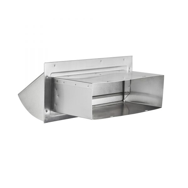 3 1/4" x 10" Aluminum Wall Cap - Item #106S