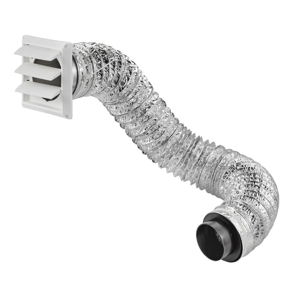 4" x 5' LamaFlex Duct Wall Vent Kit - Item #480L (Replacement # 480UL)