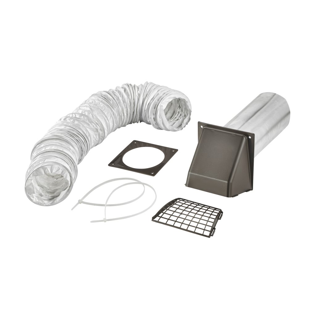 4" x 8' Vinyl Duct - Preferred Hood Vent Kit - Item #207B (Replacement ...