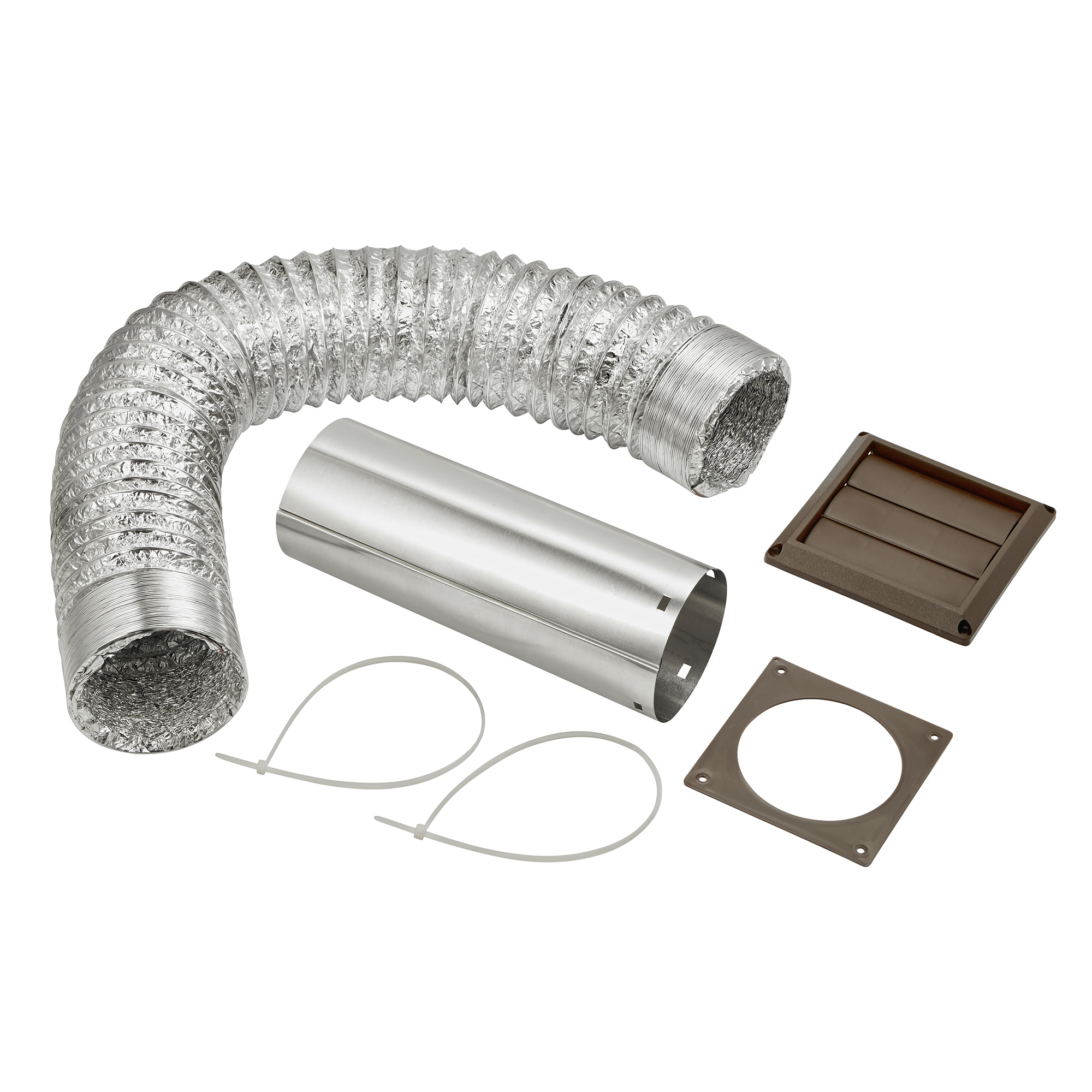 4" x 8' LamaFlex Duct Louvered Vent Kit - Item #407B