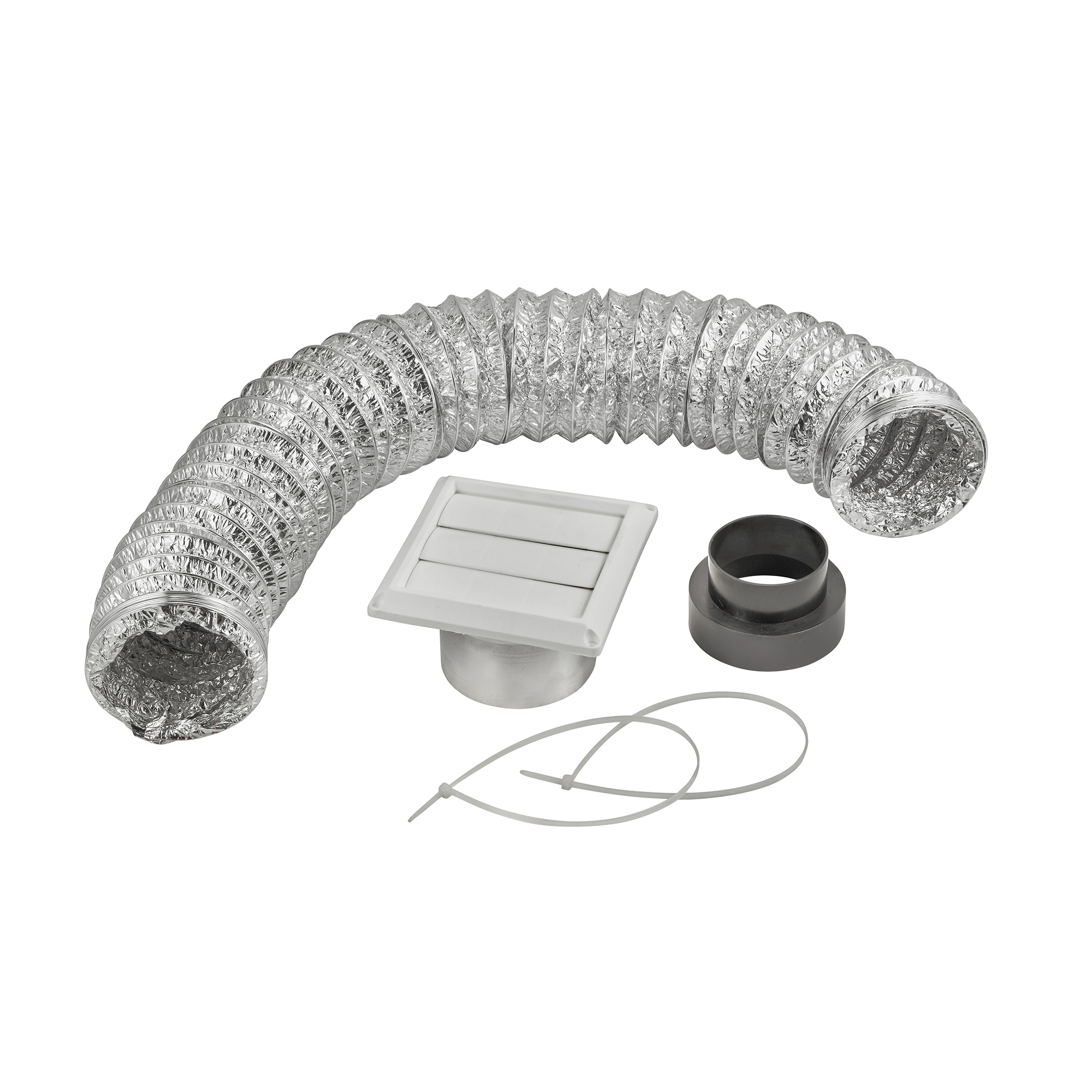 4" x 5' LamaFlex Duct Wall Vent Kit | Lambro Industries