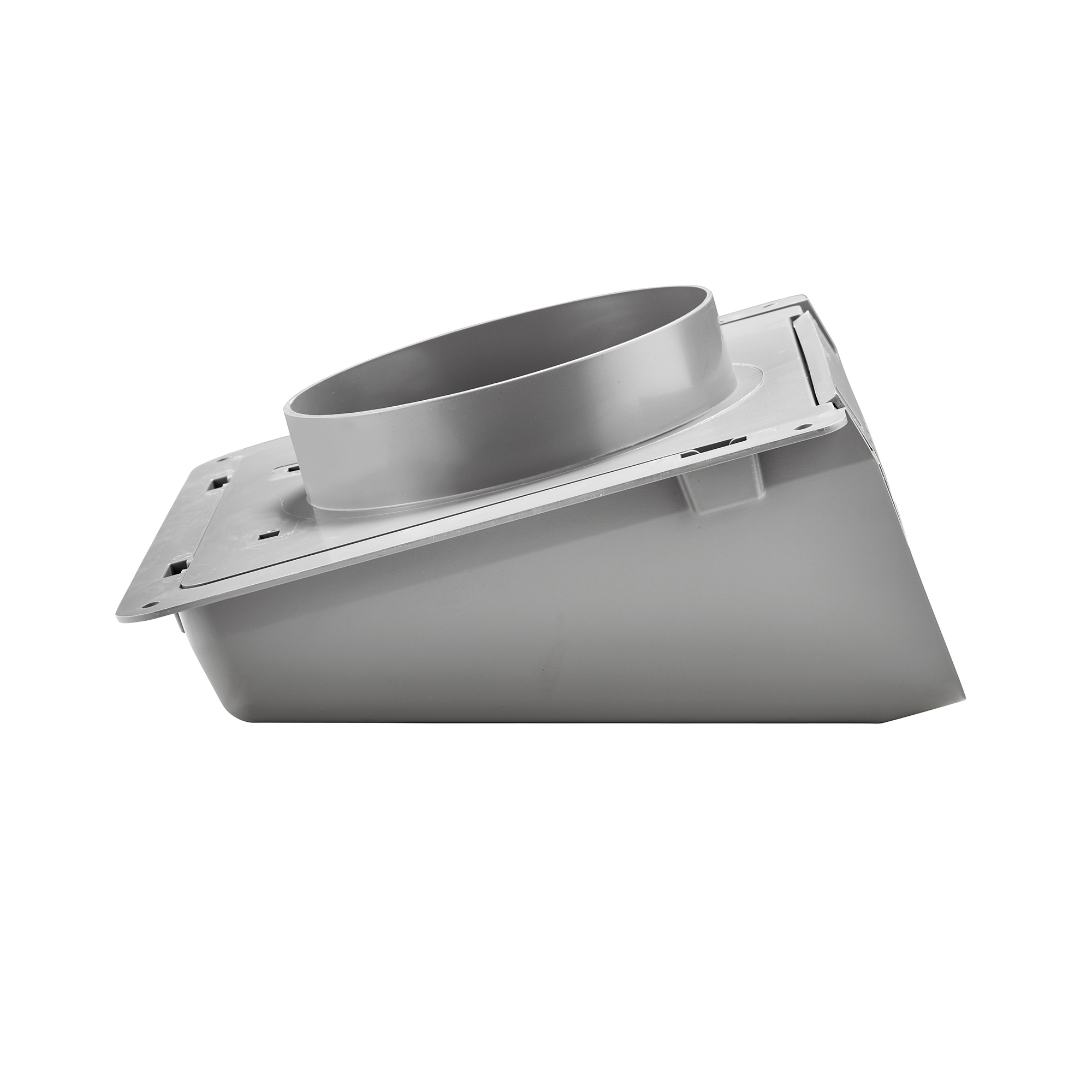 6" Gray Plastic Wall Cap - Item #351GR | Lambro Industries