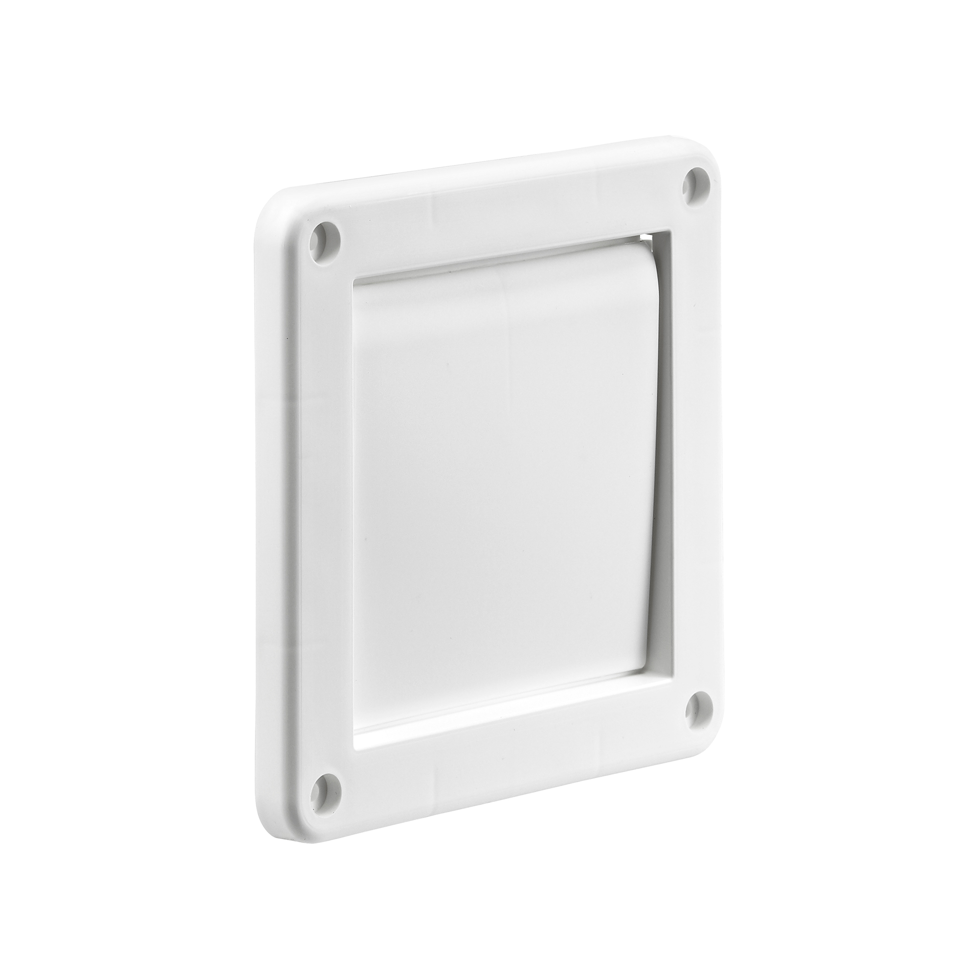Dryer Vent - 4 inch Wall Exhaust Single Flap Vent #1422W-R