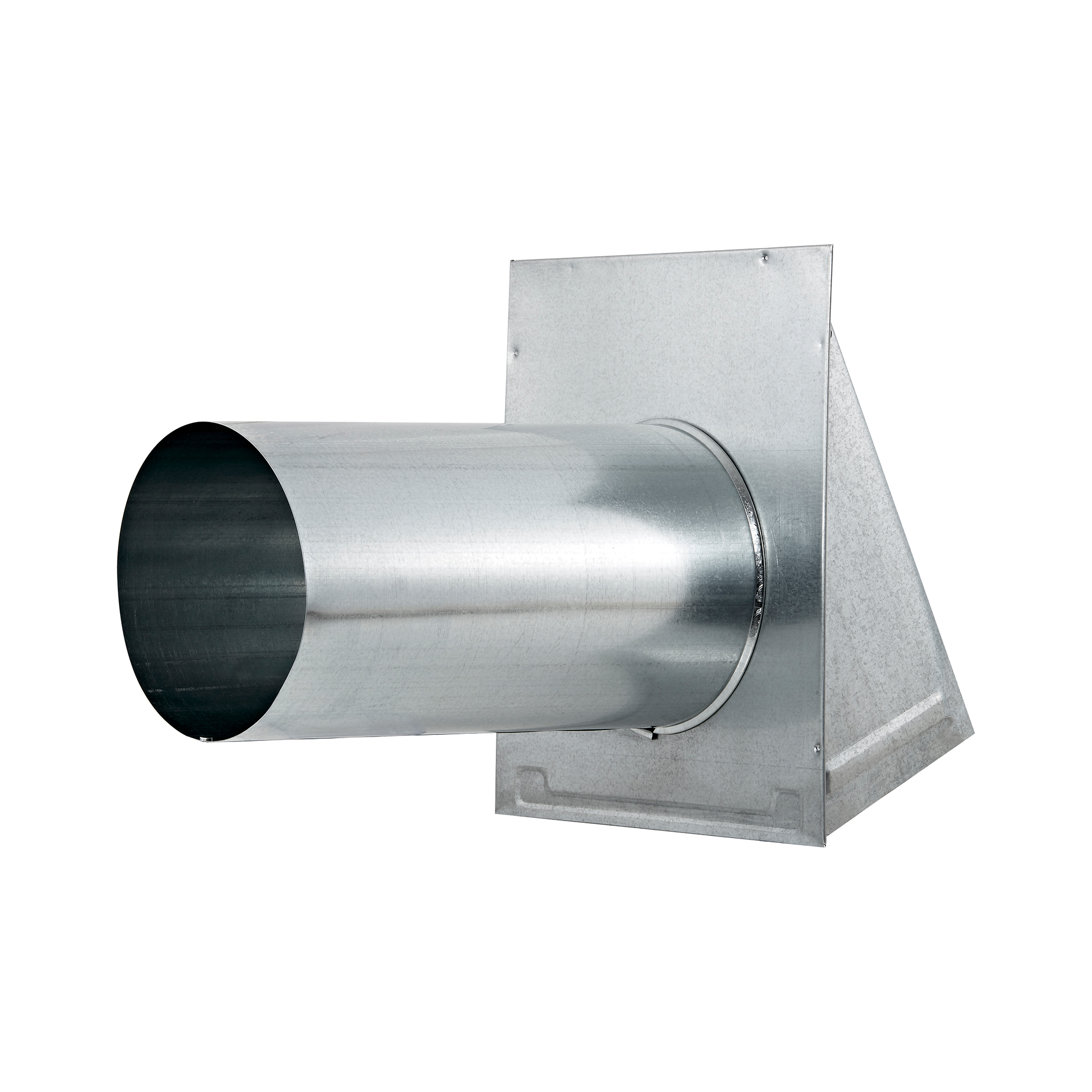 7 inch Galvanized Steel Exhaust Wall Hood Vent - 11 inch Pipe - Item ...