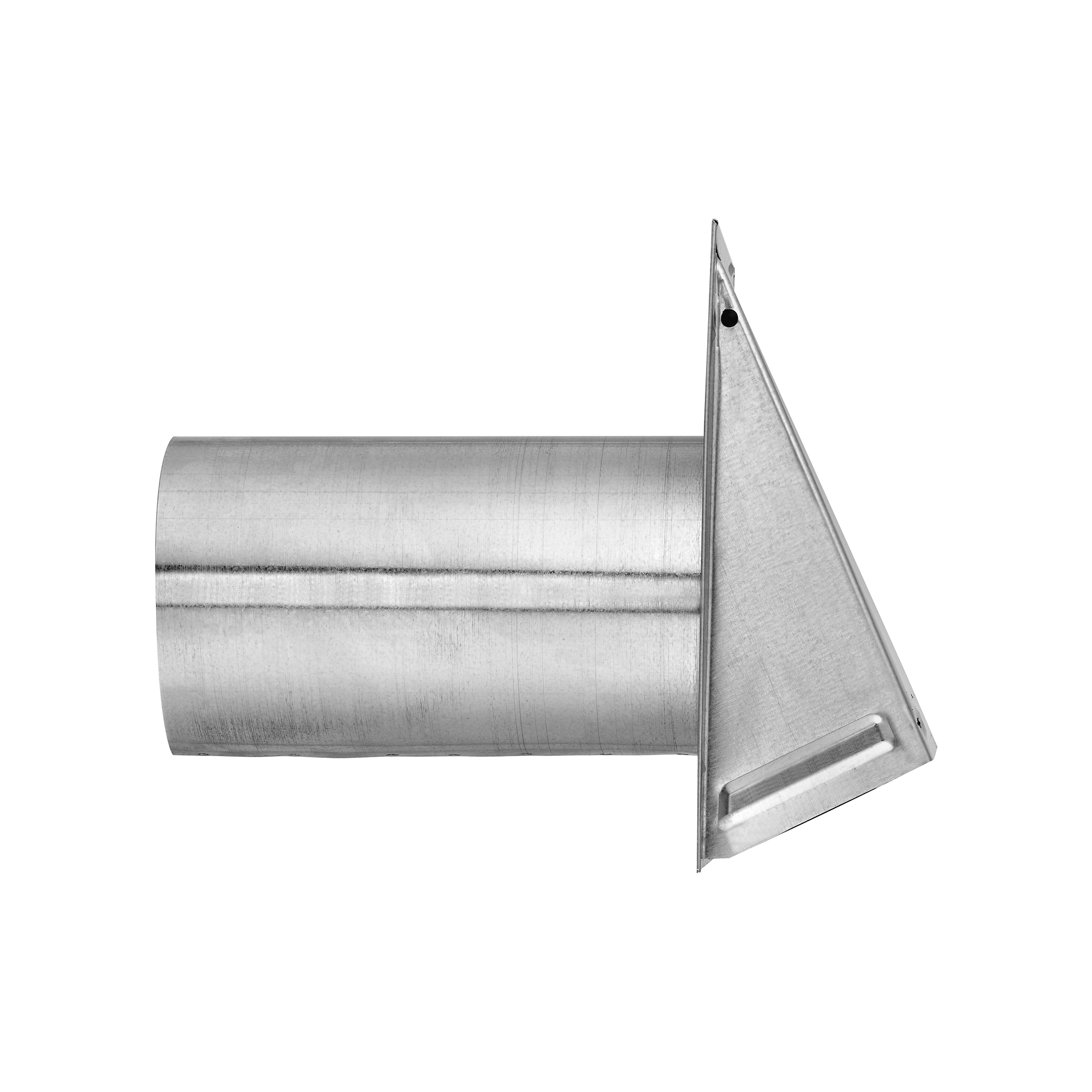6 inch Galvanized Steel Exhaust Wall Hood Vent - 11 inch Pipe - Screen ...