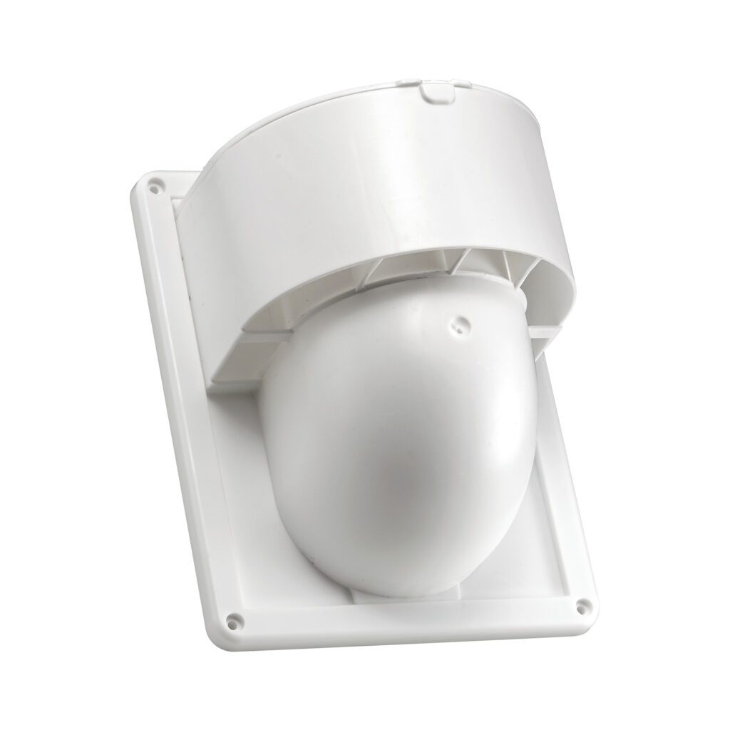Dryer Vent - 4 inch Wall Exhaust Vent - Floating Damper #289W