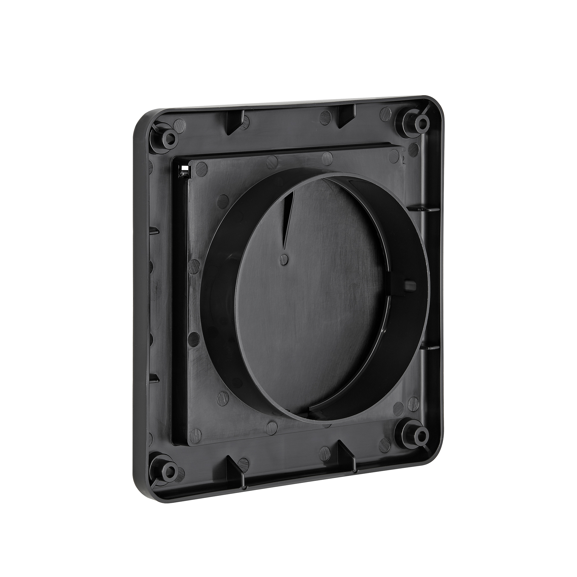 Dryer Vent - 4 inch Wall Exhaust Single Flap Vent #1422BL
