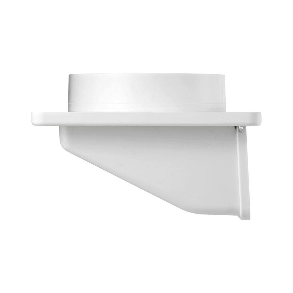 6 inch Exhaust Soffit Bath Fan Vent - Damper - Item #146