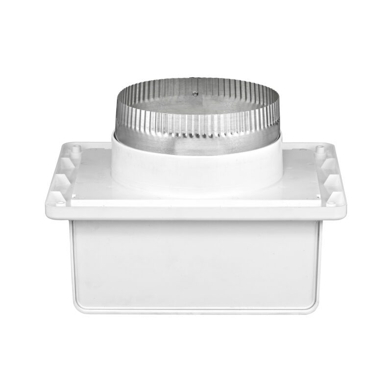 Bath Fan Vent - 6 inch Exhaust Soffit Vent - 3 inch Pipe #146WTP