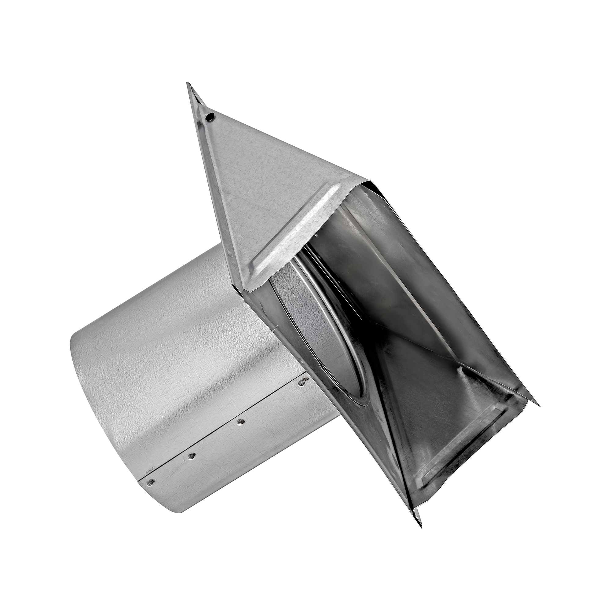 Bath Fan Vent - 5 inch Steel Wall Exhaust Vent #3450G-6