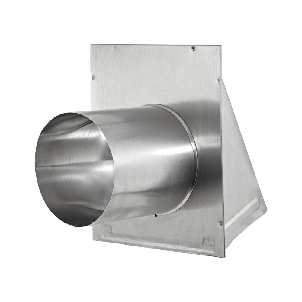 6 inch (22 Gauge) Aluminum Exhaust Wall Hood Vent - 6 inch Pipe ...