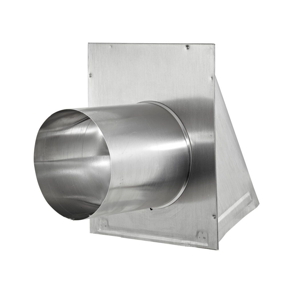 6 inch (22 Gauge) Aluminum Exhaust Wall Hood Vent - 6 inch Pipe ...