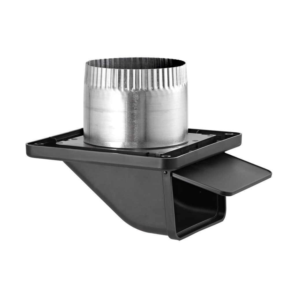 Dryer Vent - 4 inch Exhaust Soffit Vent - 3 inch Pipe #143BLTP