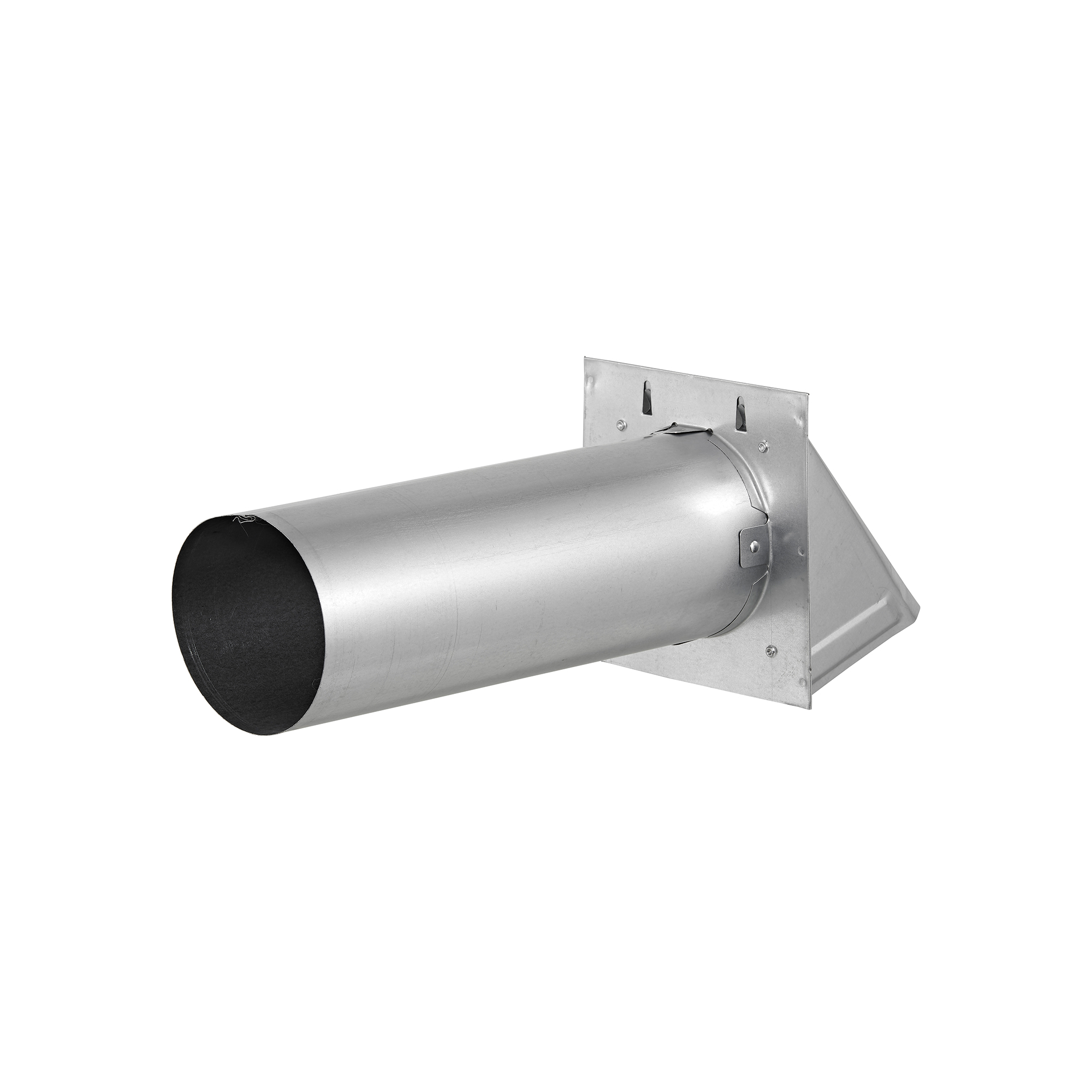 4 inch (26 Gauge) Galvanized Steel Fresh Air Wall Intake Vent - Screen ...