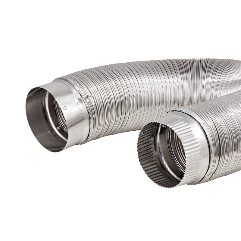 Dryer Duct - 4-inch x 6-foot UL 2158A Transition Duct #326ULC-B
