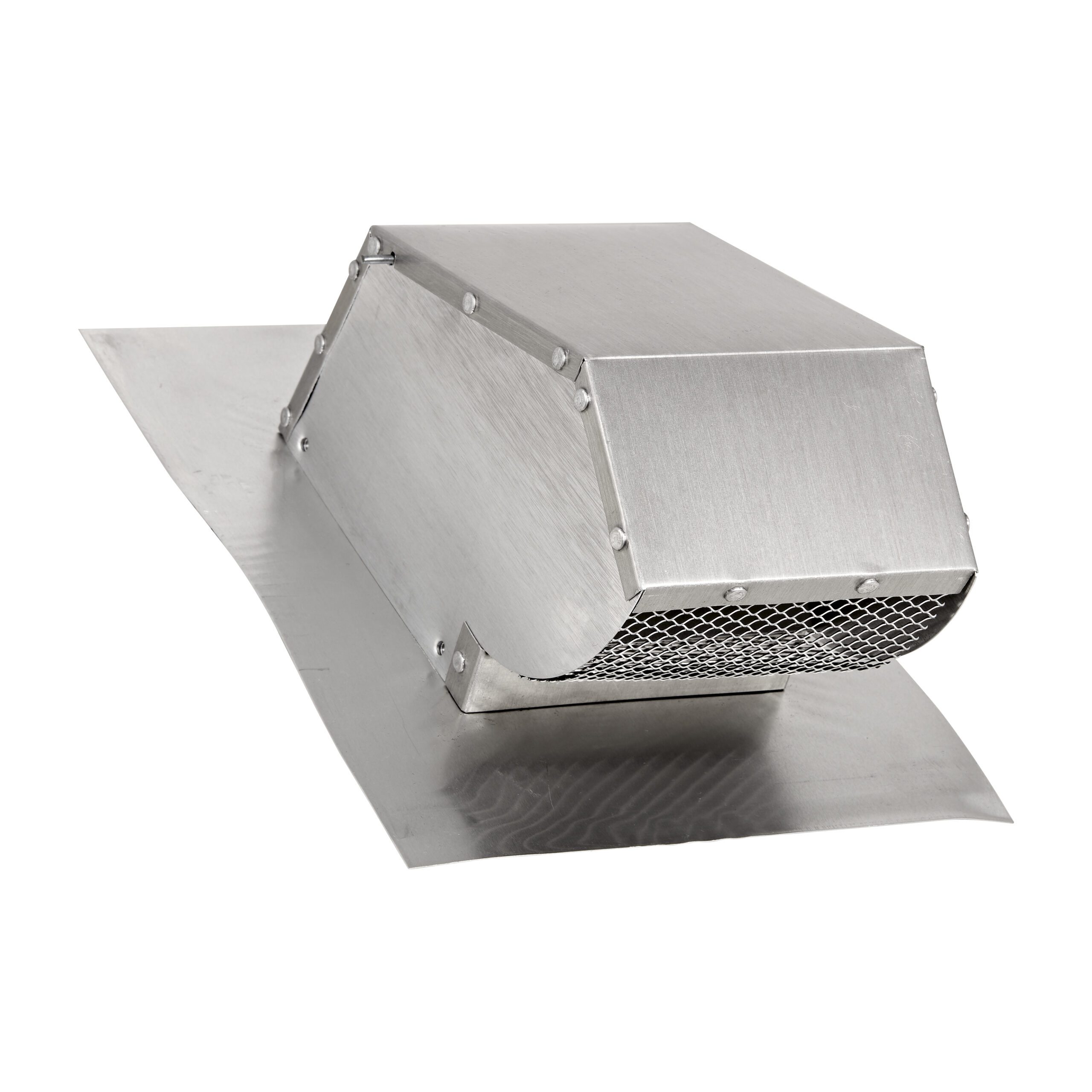 Bath Fan Vent - Aluminum Roof Exhaust Vent - Screen #109CR
