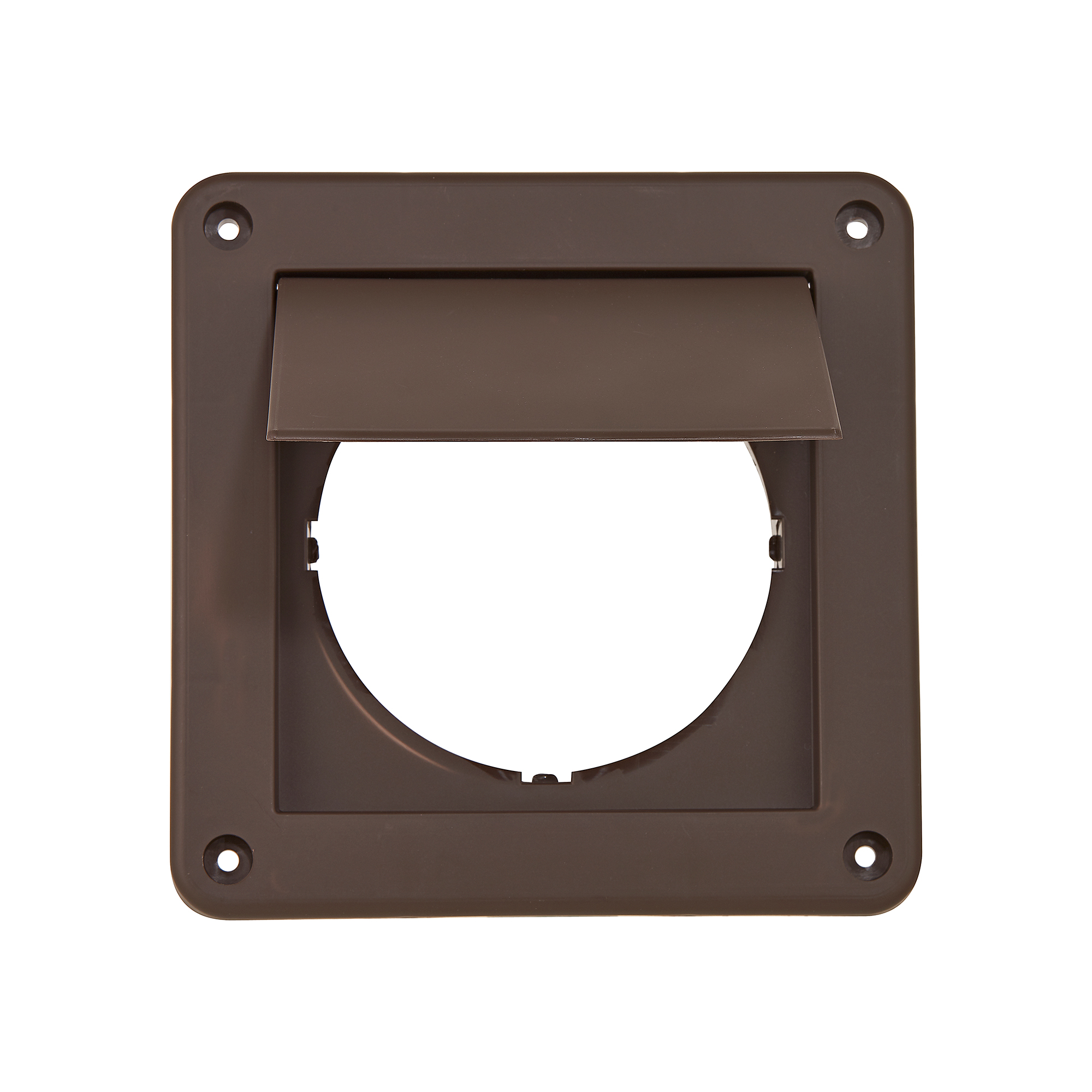 Dryer Vent - 4 inch Wall Exhaust Single Flap Vent #1422B