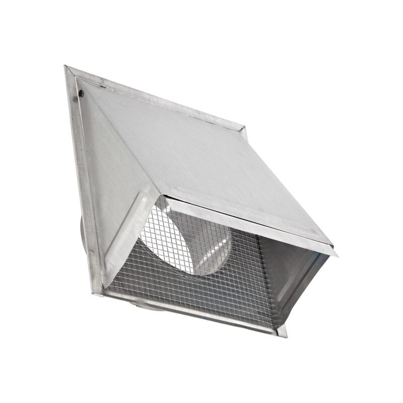 Wall Exhaust Vent - 8 inch Wall Exhaust Hood Vent #3480MS