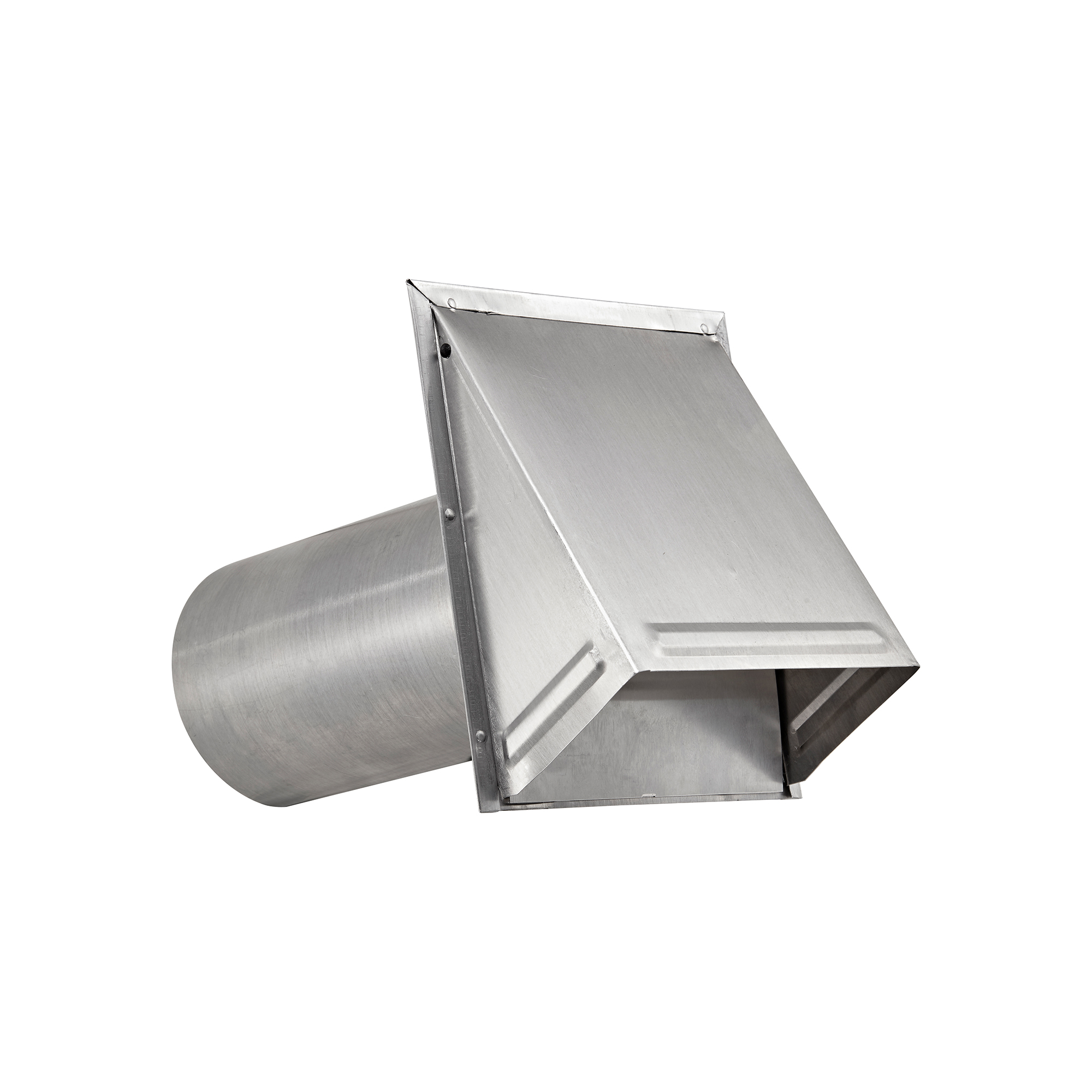 Bath Fan Vent - 6 inch Aluminum Wall Exhaust Vent #3460MS-11