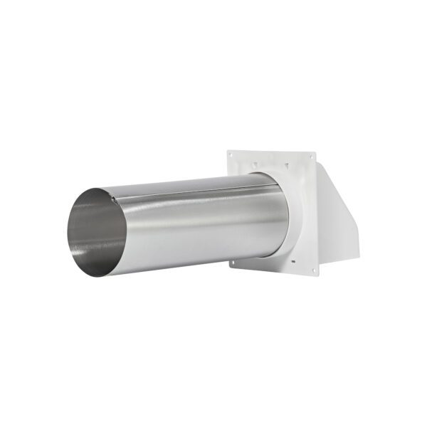 Dryer Vent - 4 inch Exhaust Hood Vent - Damper #224WNS-FF
